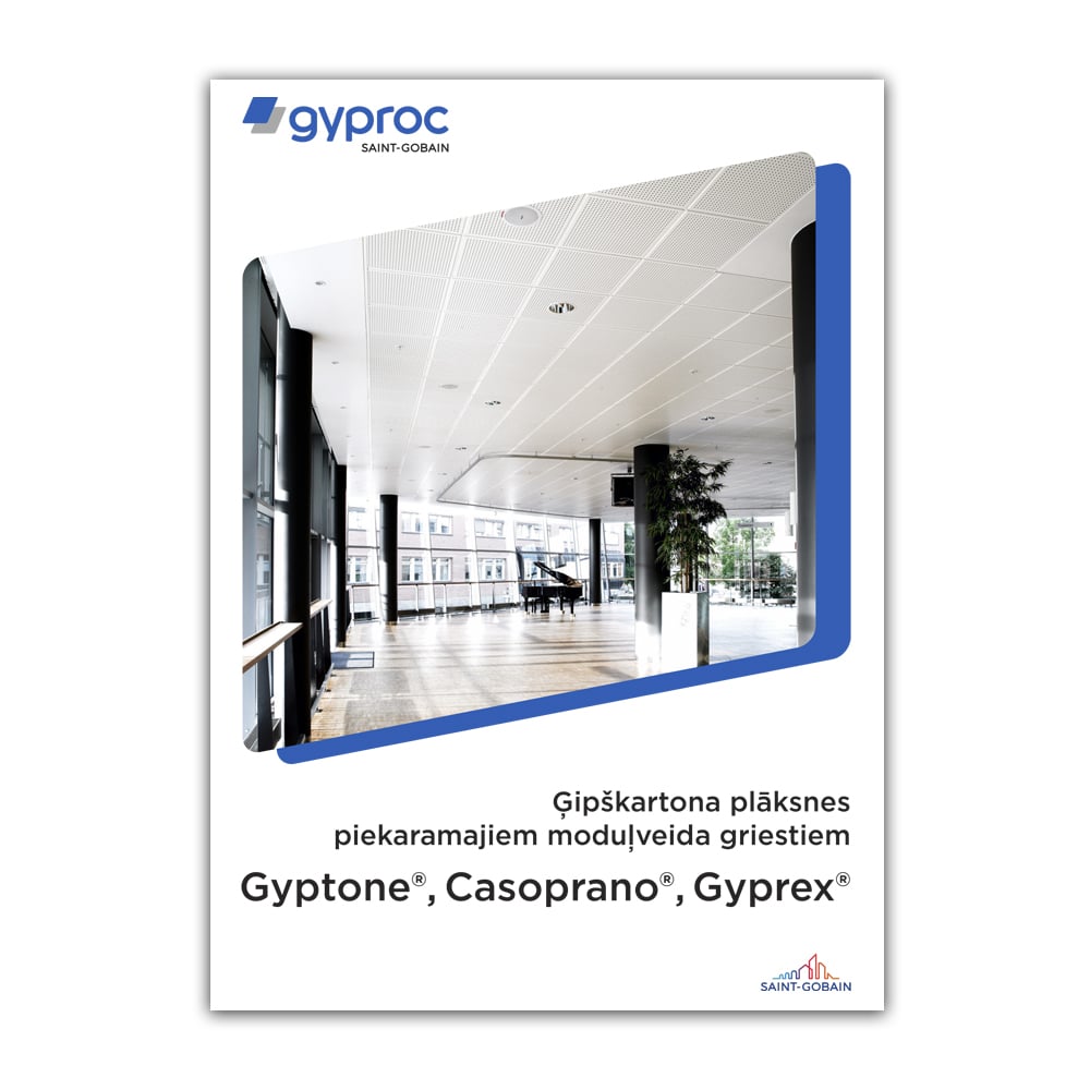 Gyproc populārākie katalogi